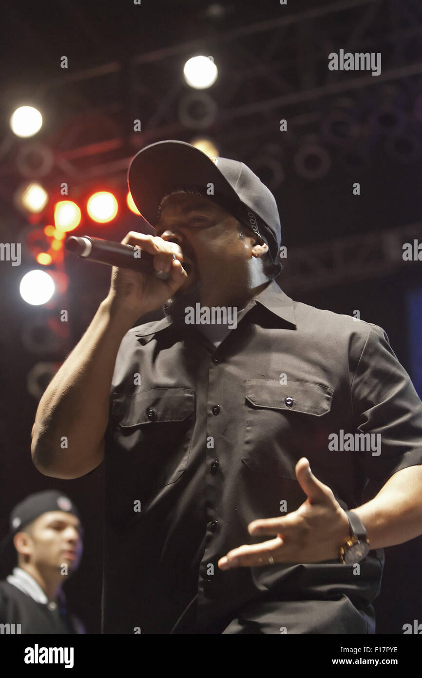 Denver, Colorado, USA. 28th Aug, 2015. Icon Mega Rapper ICE CUBE ...