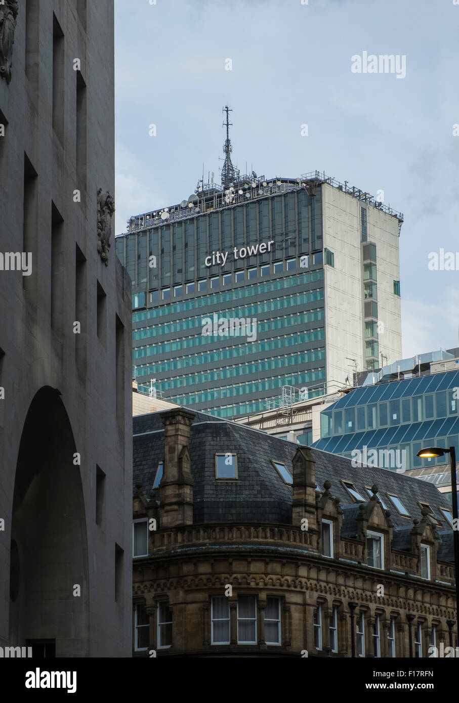 City Tower, Manchester Stock Photo - Alamy