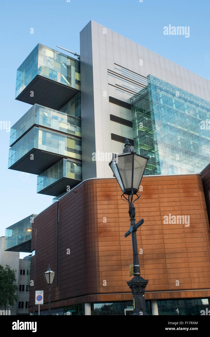 Manchester Crown Court behind the Peoples History Museum, Bridge Street ...