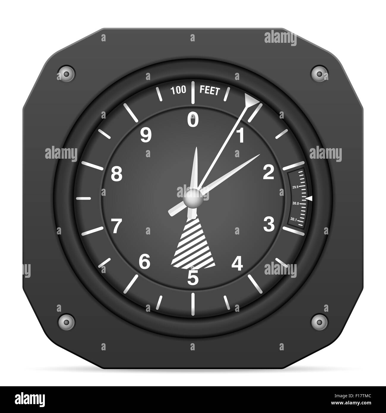 Aircraft instrument panel Cut Out Stock Images & Pictures - Alamy