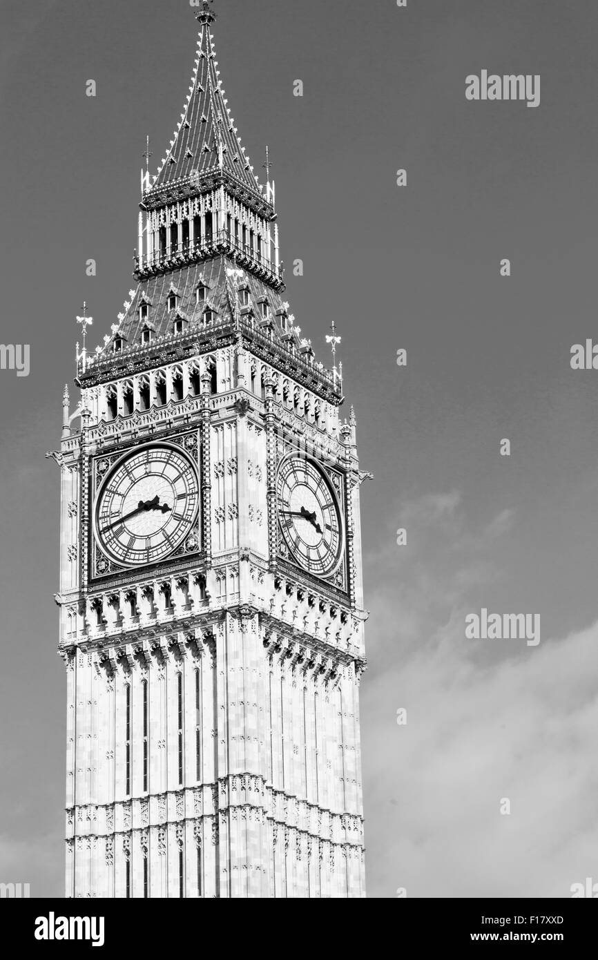 london big ben and historical old construction england city Stock Photo ...