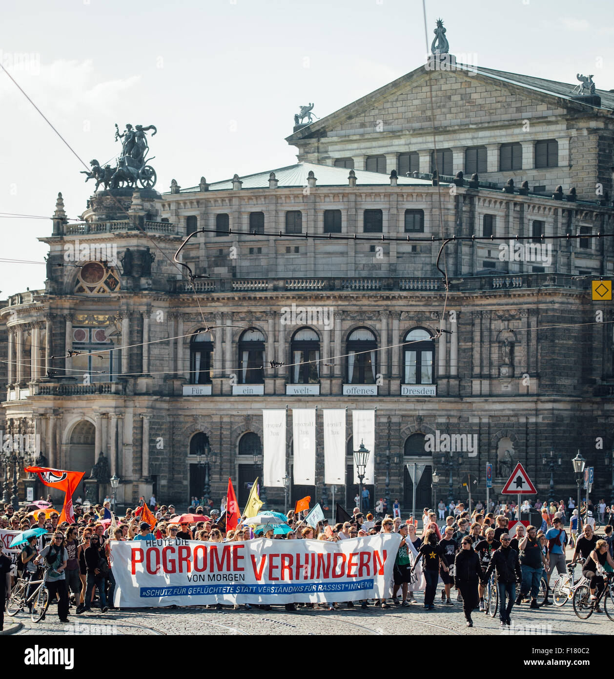 More than one thousand people are marching through the inner city of ...
