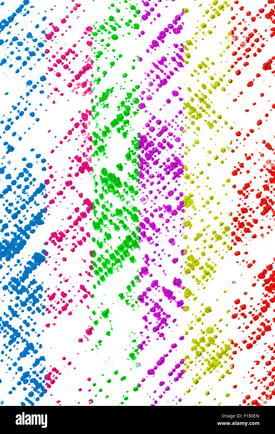 multicolor printing ink on paper Stock Photo - Alamy