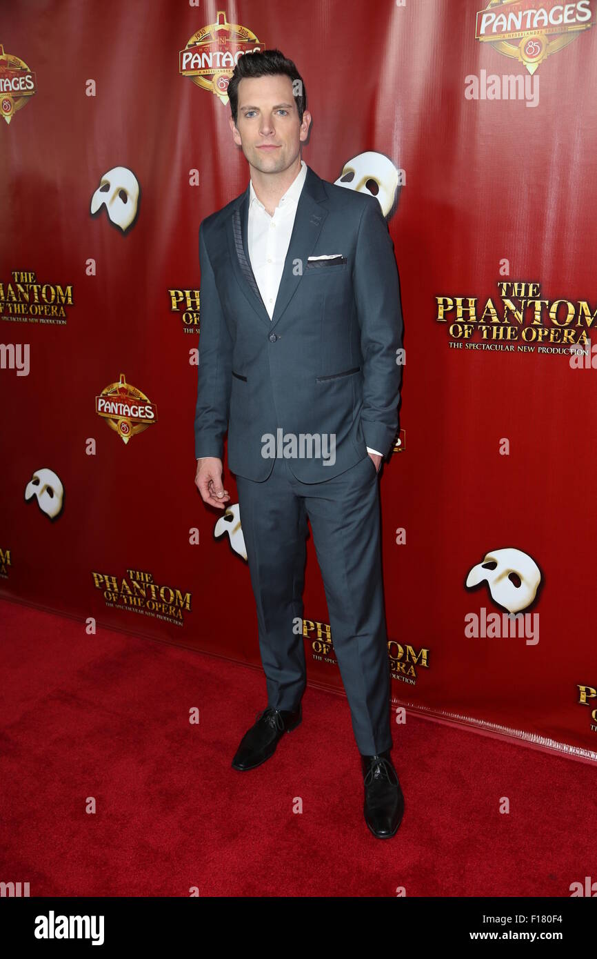'The Phantom of the Opera' held at The Hollywood Pantages Theatre ...