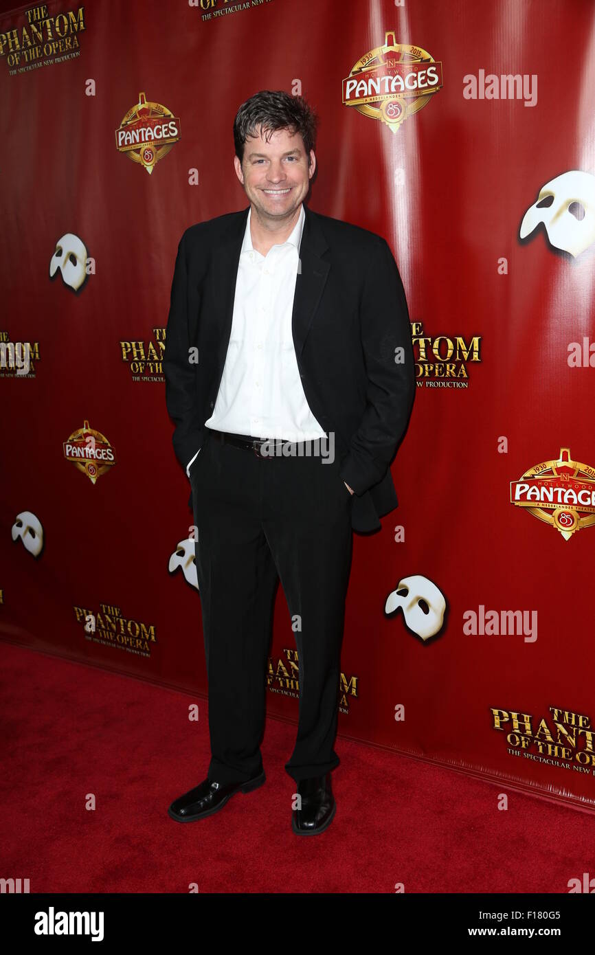'The Phantom of the Opera' held at The Hollywood Pantages Theatre ...