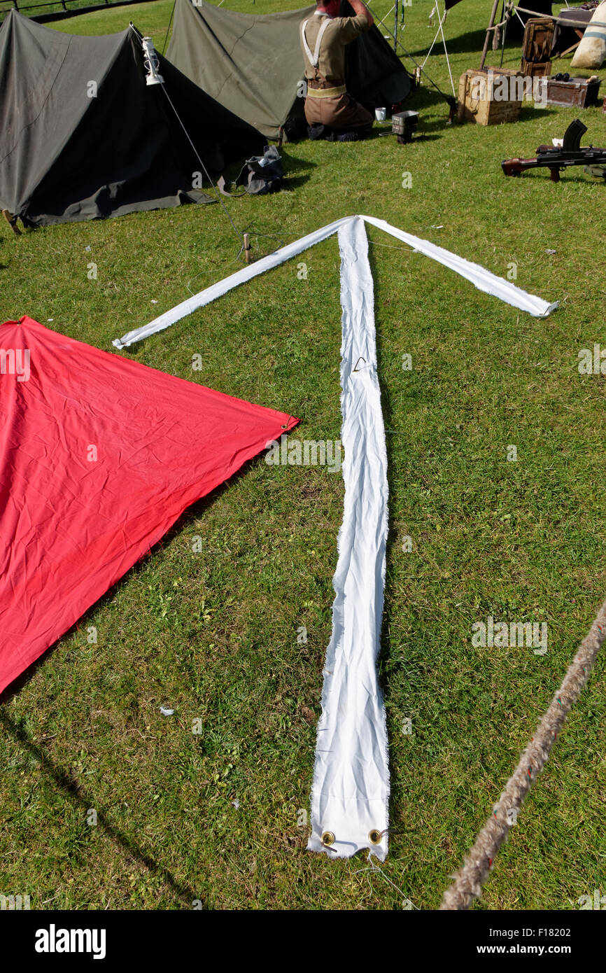 SOS arrow World war 2 Stock Photo - Alamy