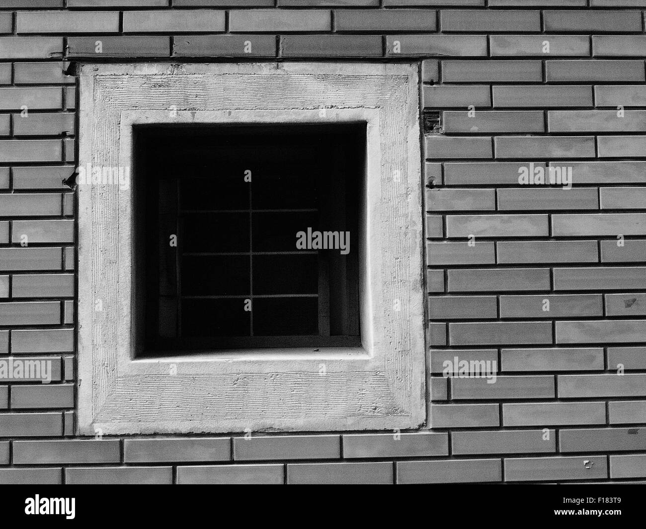 window and iron grille Stock Photo - Alamy