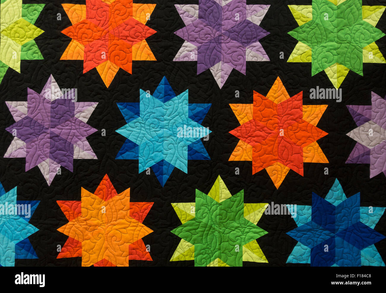 quilt show quilts Stock Photo - Alamy