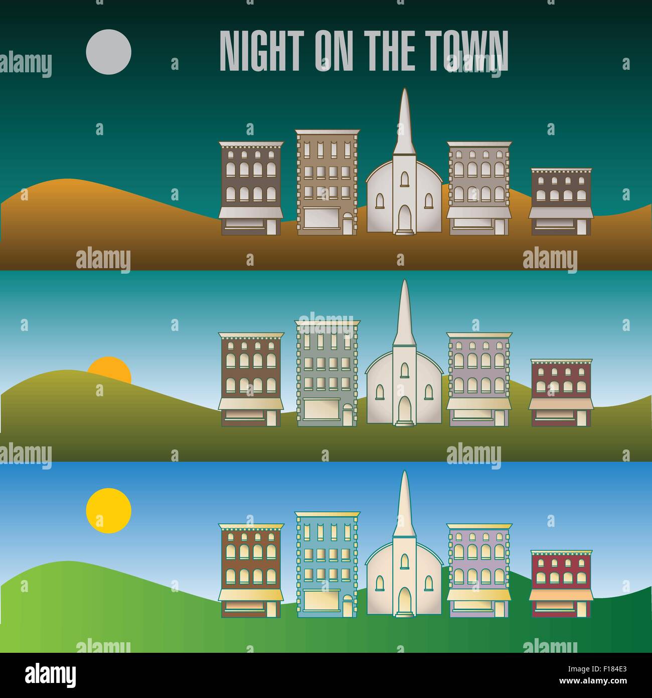 Small town church interior Stock Vector Images - Alamy