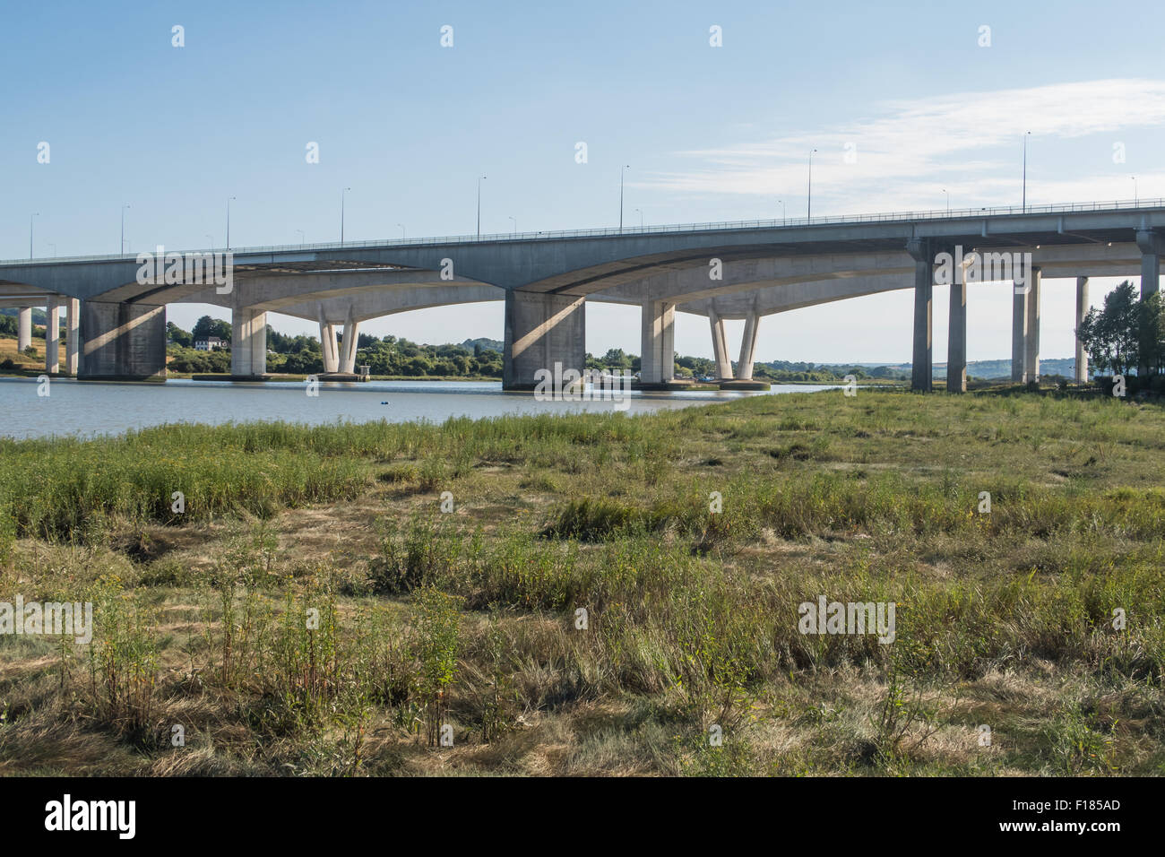 The Medway Bridge at Rochester in Kent Stock Photo - Alamy