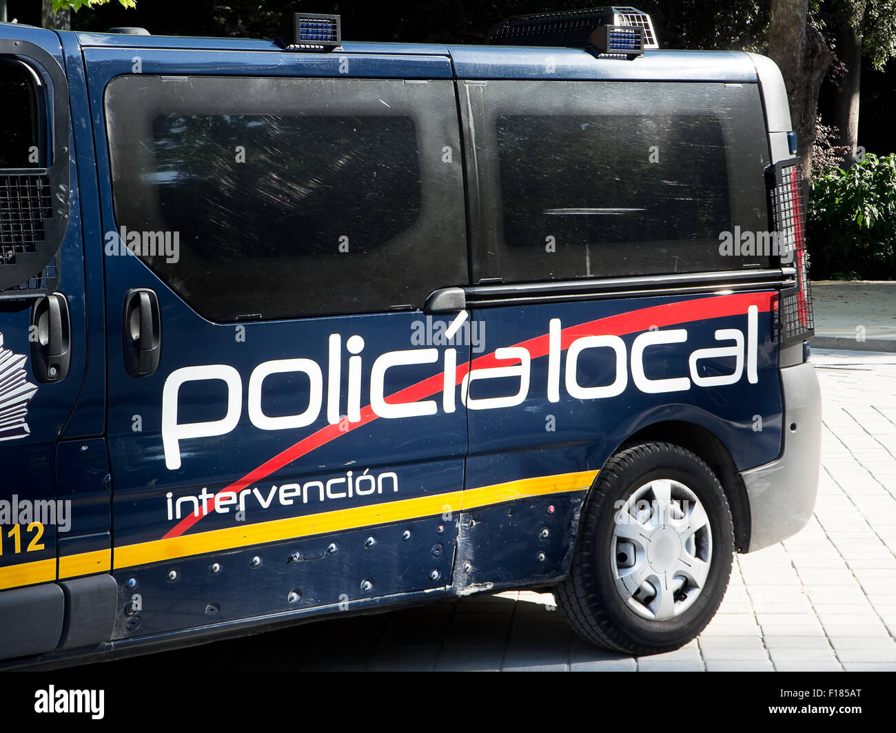 Spain police hi-res stock photography and images - Alamy