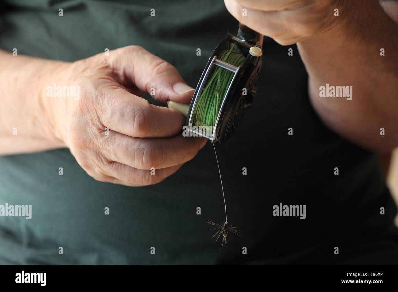 Artificial fly fishing hi-res stock photography and images - Alamy