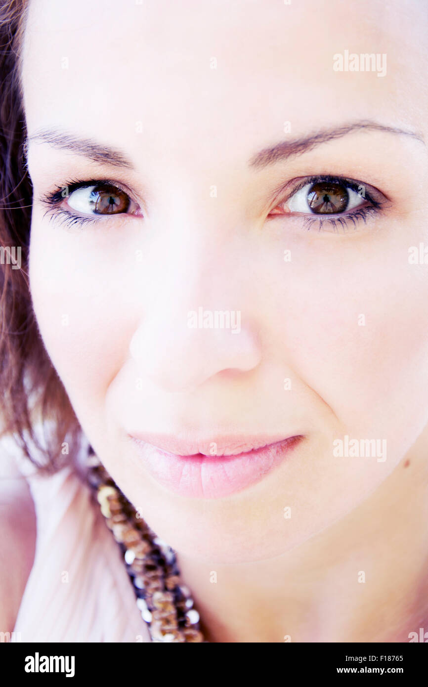 Beautiful closeup look hi-res stock photography and images - Alamy