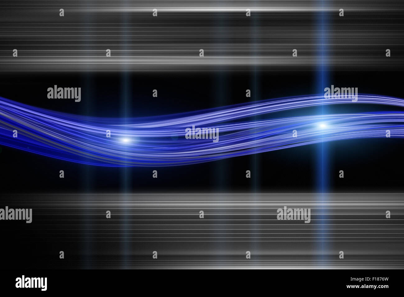 Futuristic technology wave background design with lights Stock Photo ...
