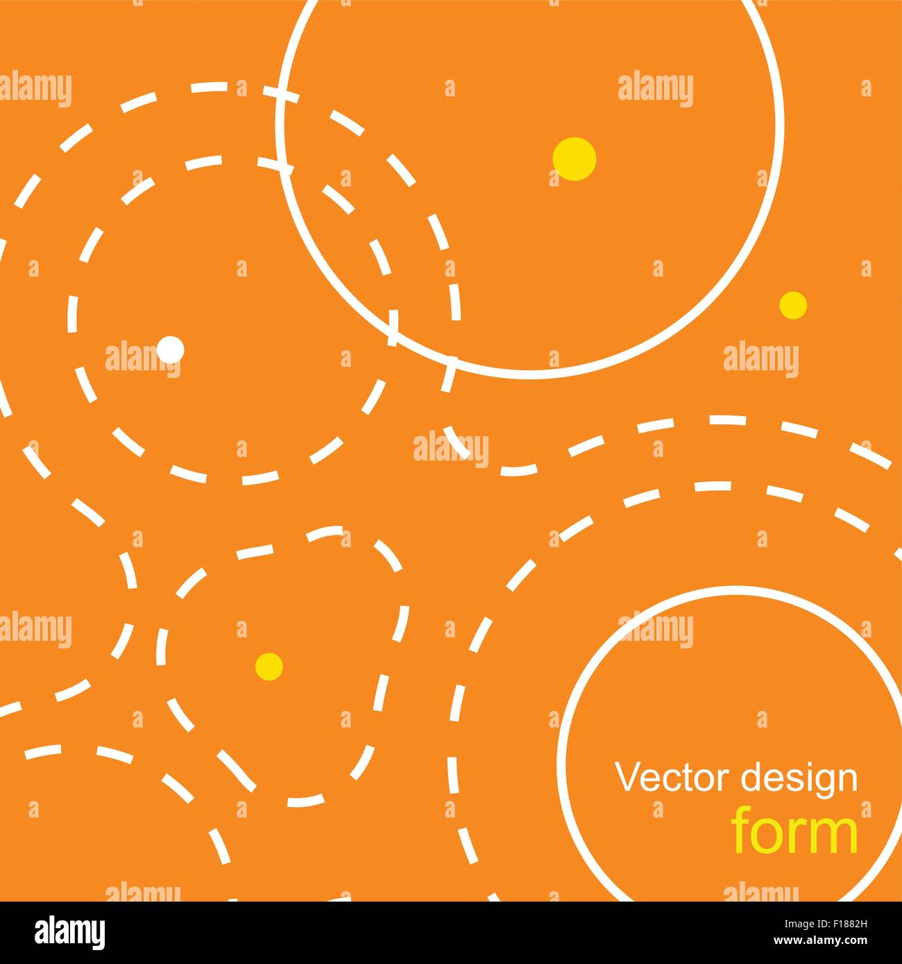 Abstract background of dotted lines and balls Stock Vector Image & Art ...