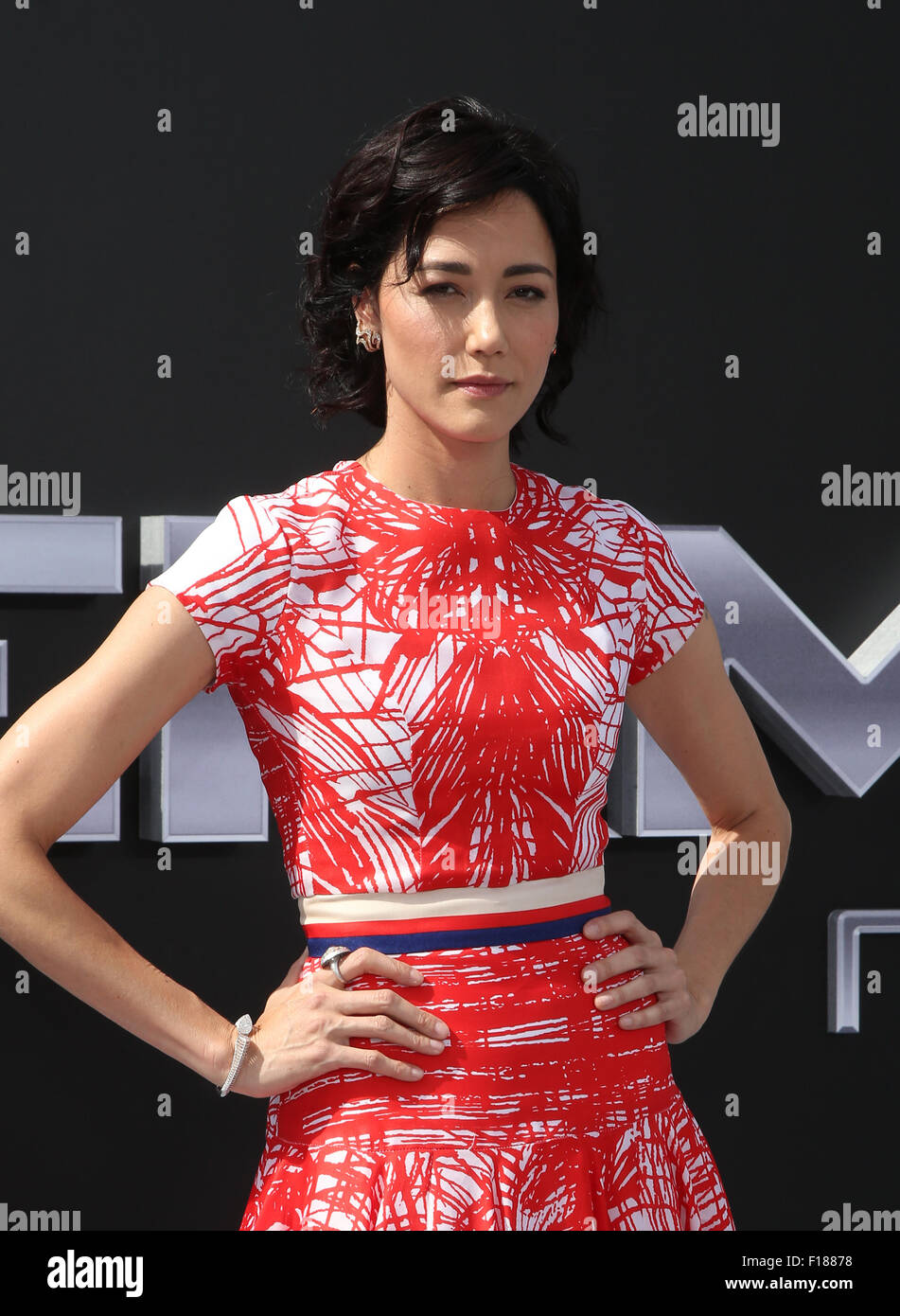 LOS ANGELES PREMIERE OF “TERMINATOR GENISYS” Featuring: Sandrine Holt ...