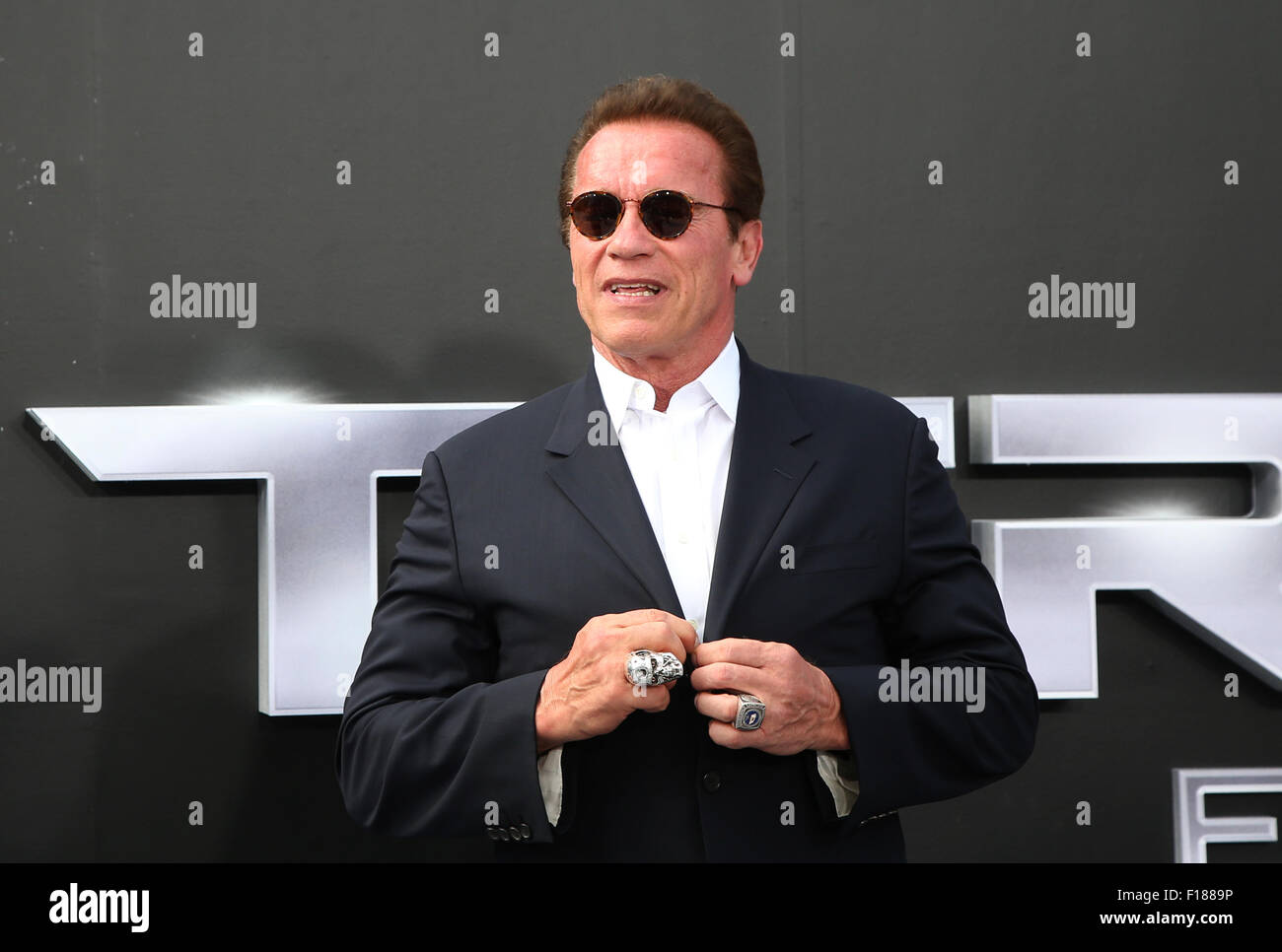 Los Angeles premiere of 'Terminator Genisys' at the Dolby Theatre - Red ...