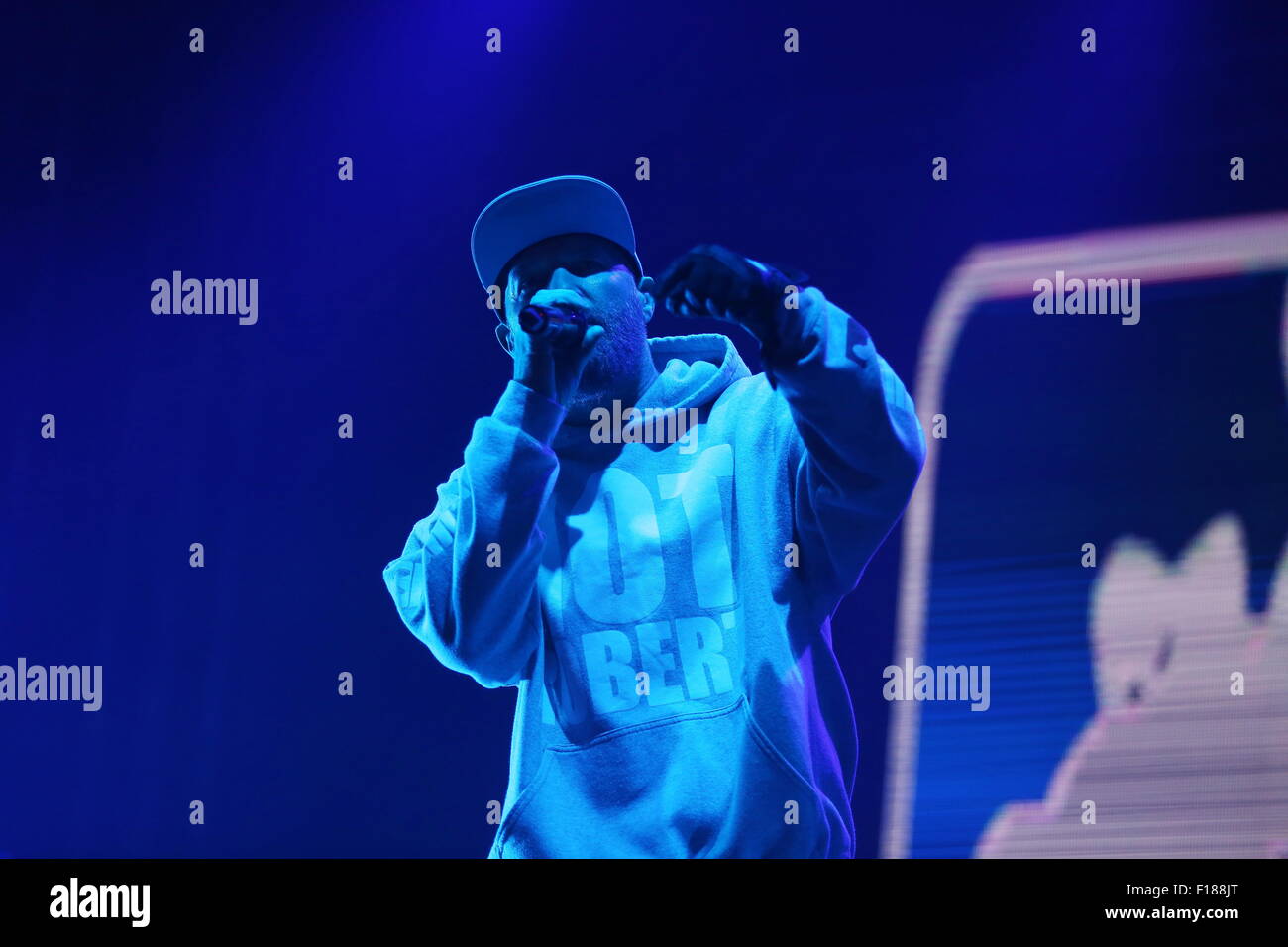 Leeds, Yorkshire, UK. 29th August, 2015. Limp Bizkit perform live on ...