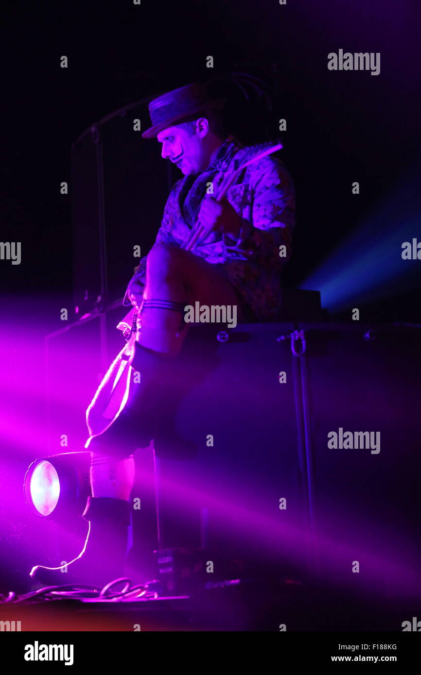 Leeds, Yorkshire, UK. 29th August, 2015. Limp Bizkit perform live on ...