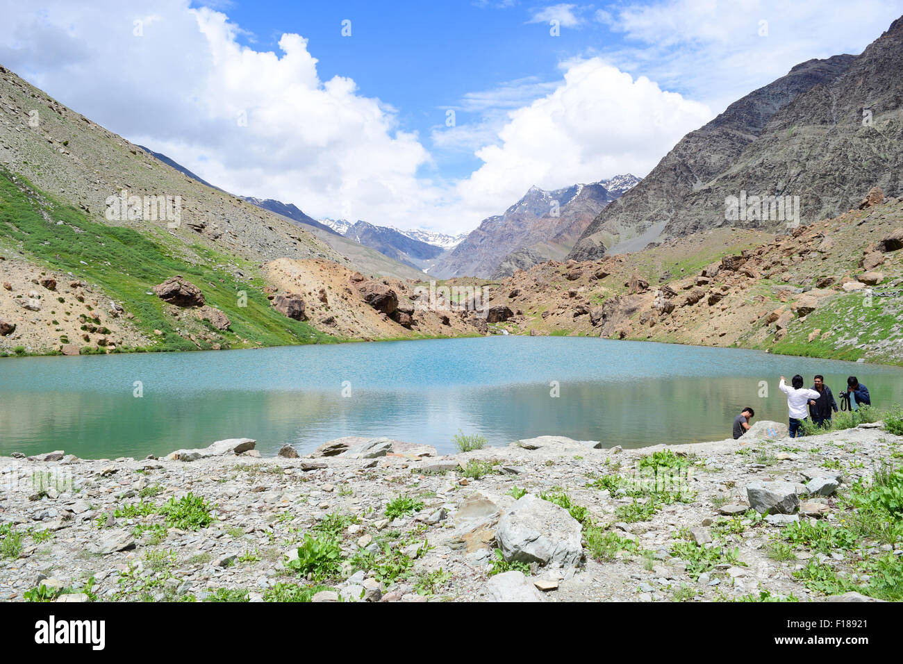 Himalaya Mountains and High altitude Leh Ladakh Lake Breathtaking ...
