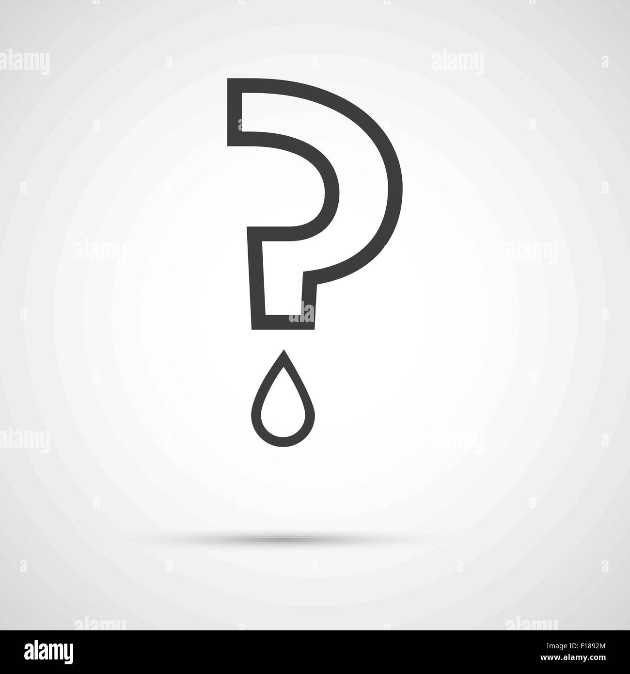 Questions answers abstract illustration Stock Vector Images - Alamy