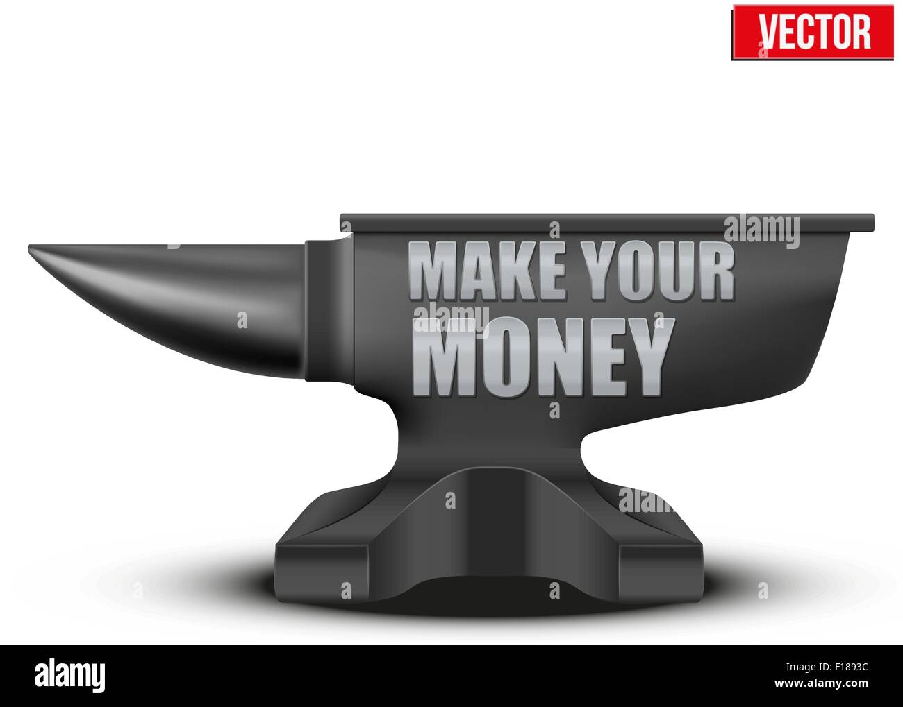 Money forging Stock Vector Images - Alamy