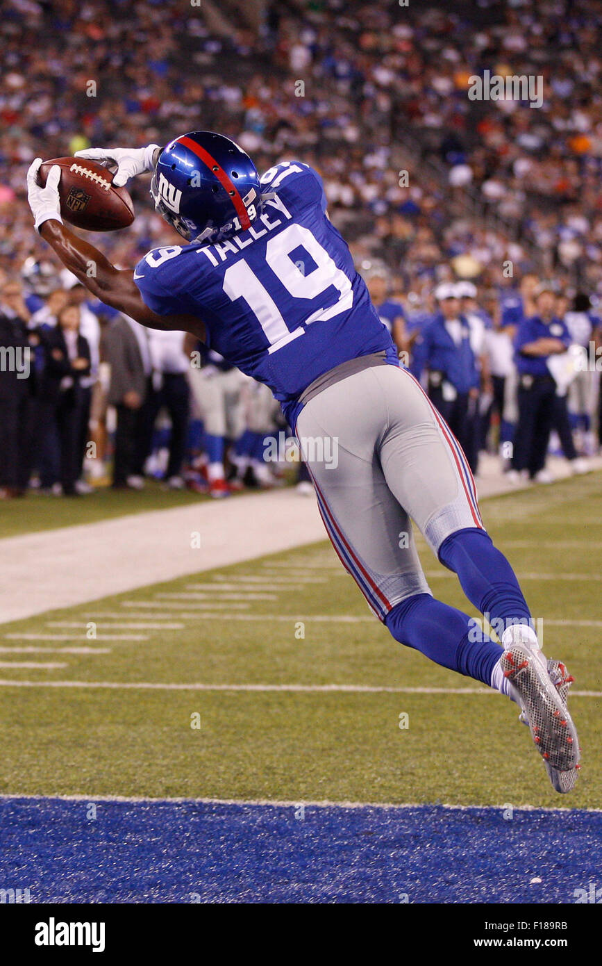 New York, USA. 29th August, 2015. New York Giants wide receiver Julian ...