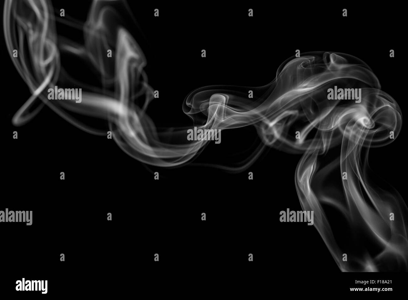 Abstract smoke on a black background. Texture. Design element. Abstract ...