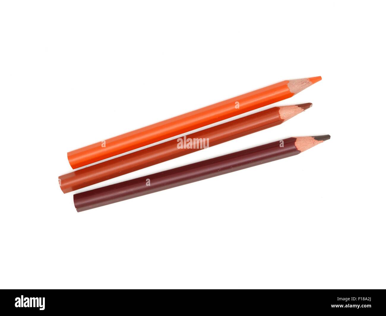 A close up shot of colour pencils Stock Photo - Alamy