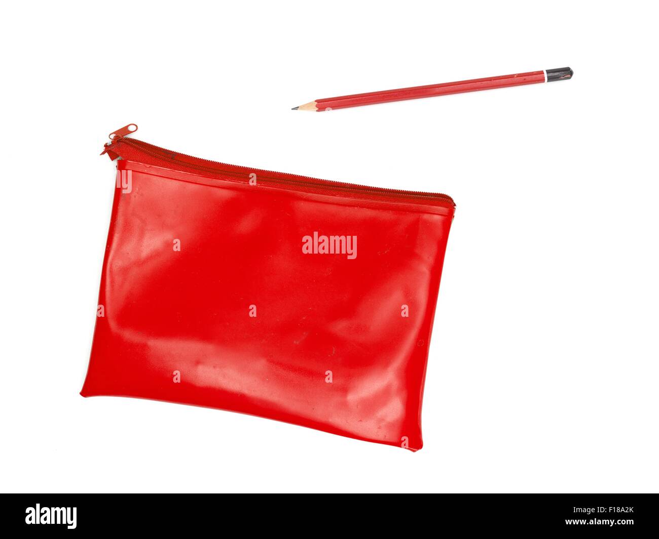 A close up shot of a school pencil case Stock Photo - Alamy