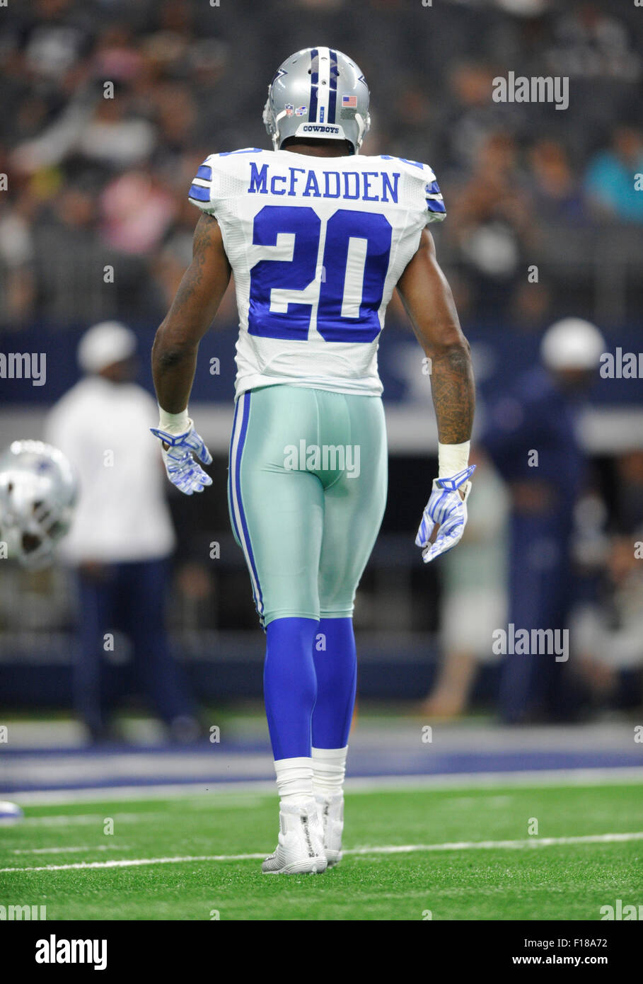 Arlington, Texas, USA. 29th August, 2015. Dallas Cowboys running back ...