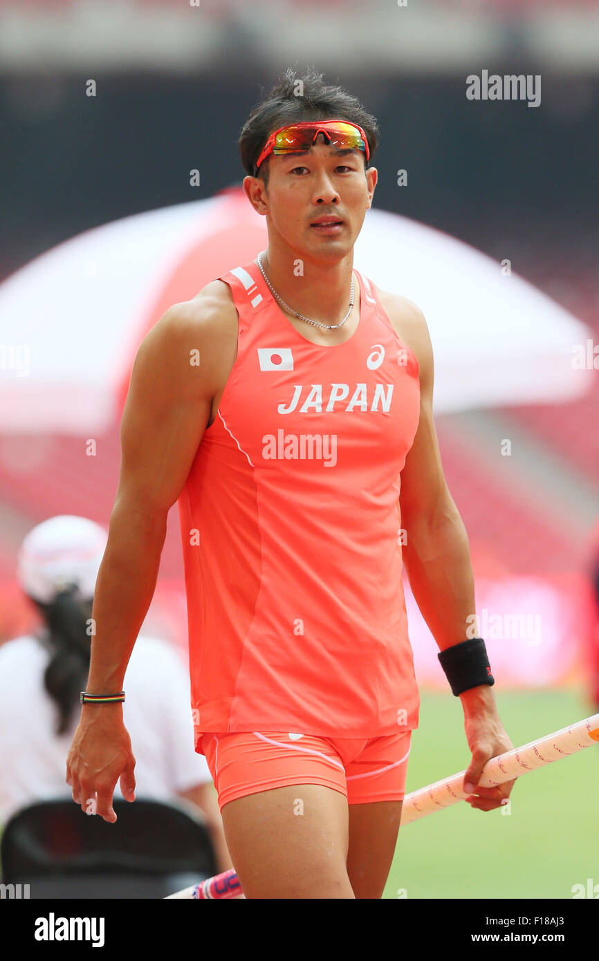 Beijing, China. 29th Aug, 2015. Keisuke Ushira (JPN) Athletics : 15th IAAF World Championships ...