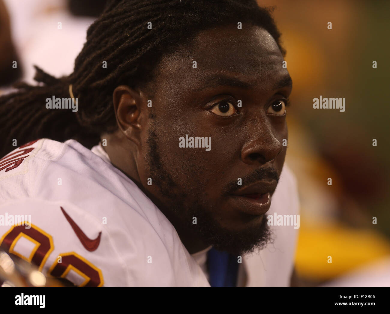Washington Redskins DE Ricky Jean-Francois (99) pictured during a ...