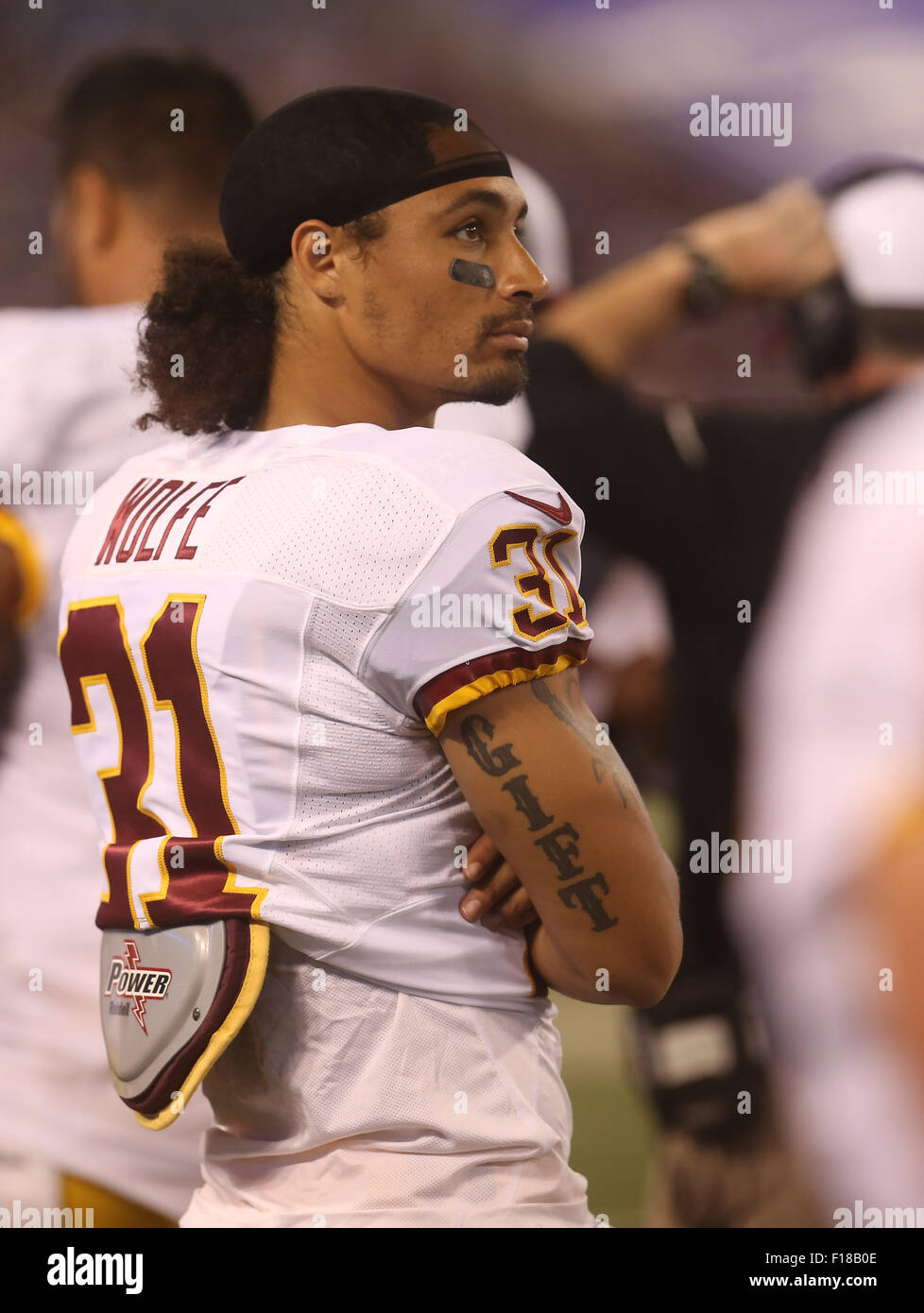 Washington Redskins CB Trey Wolfe (31) pictured during a preseason ...