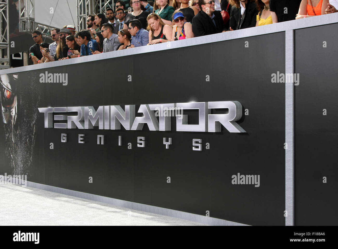 Terminator Genisys Los Angeles Premiere Featuring: Atmosphere Where ...