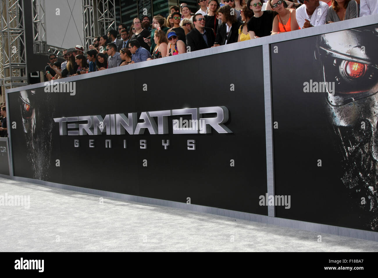 Terminator Genisys Los Angeles Premiere Featuring: Atmosphere Where ...
