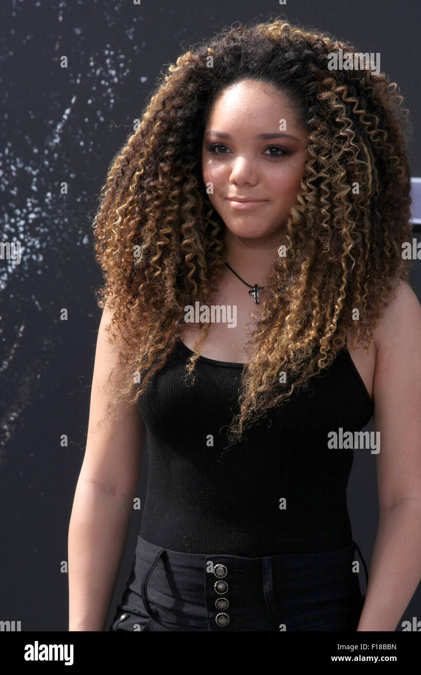 Terminator Genisys Los Angeles Premiere Featuring: Jade Grace Where ...