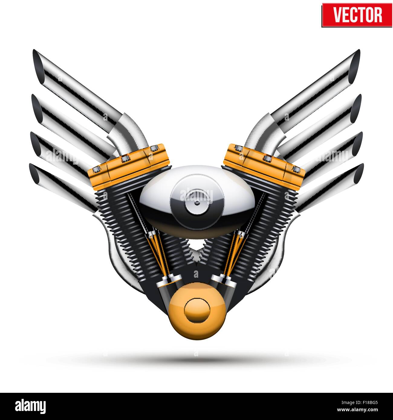 Motorcycle Engine Art