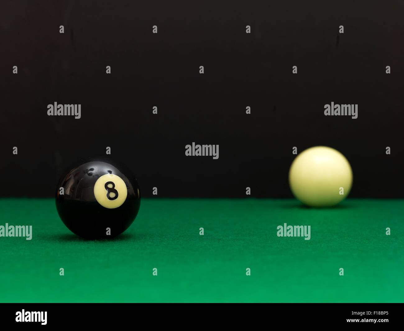 A close up shot billiard balls Stock Photo - Alamy