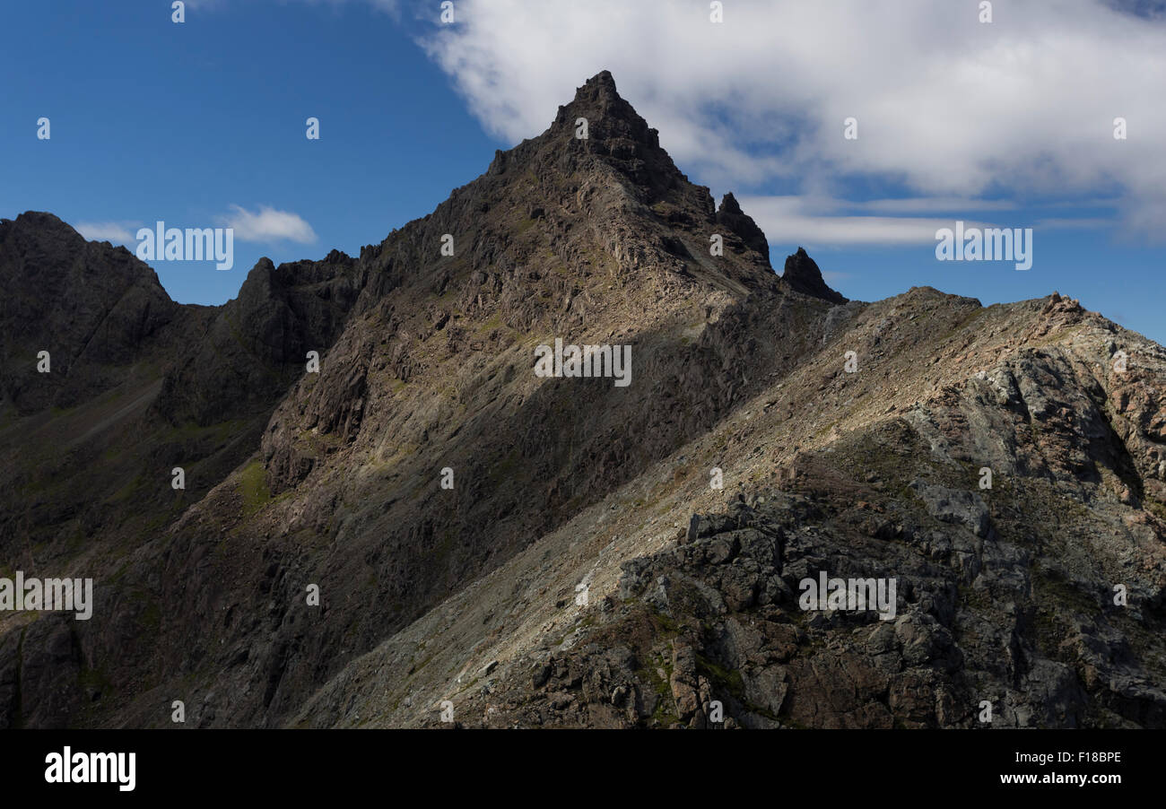 Sgurr nan Gillean, Cuillin, Isle of Skye, Scotland, UK Stock Photo - Alamy