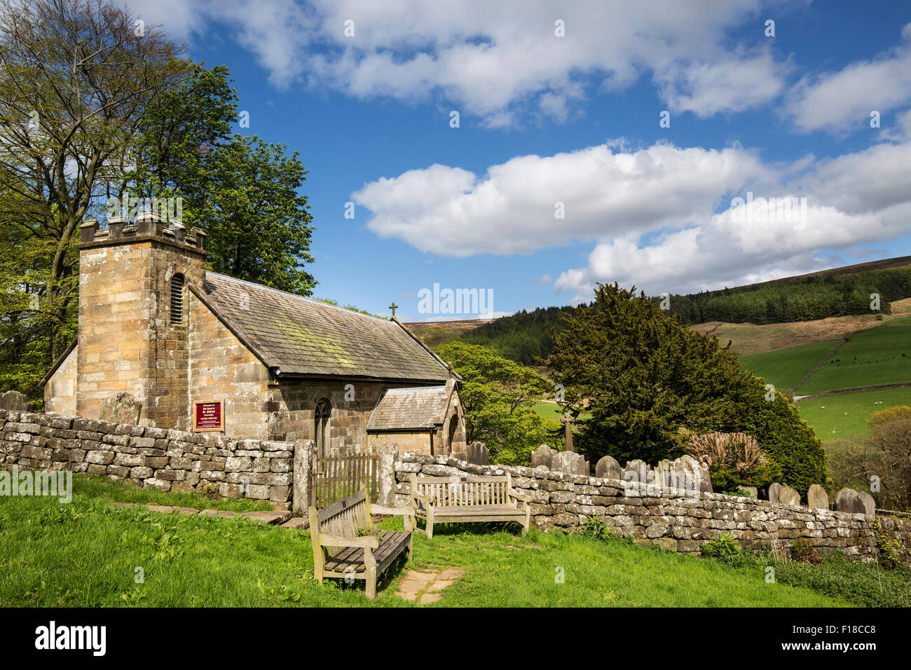 St Nicholas Chuch, Cockayne, Bransdale, North York Moors National Park ...