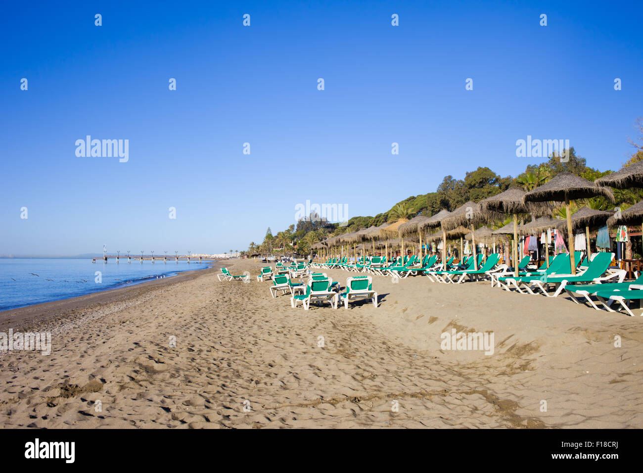 Marbella beach and spain hi-res stock photography and images - Alamy
