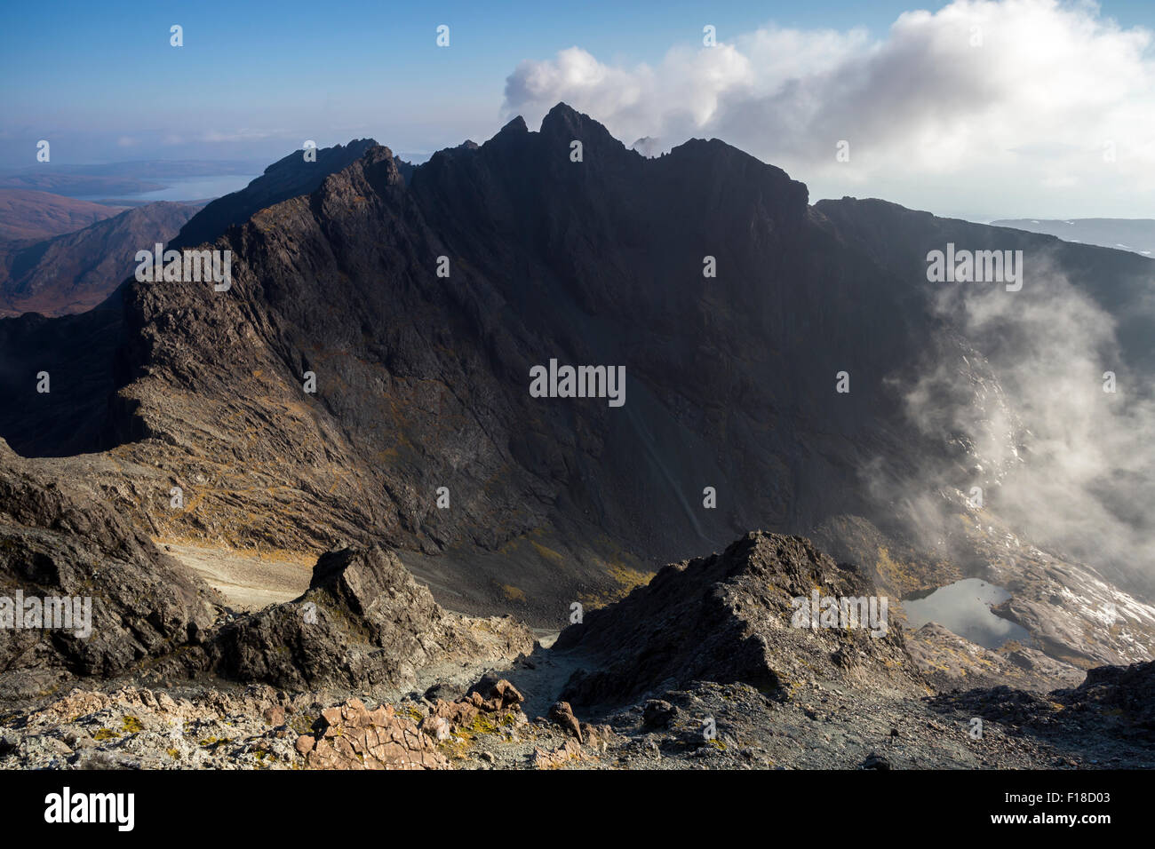 Coire lagan cuillin ridge hi-res stock photography and images - Alamy