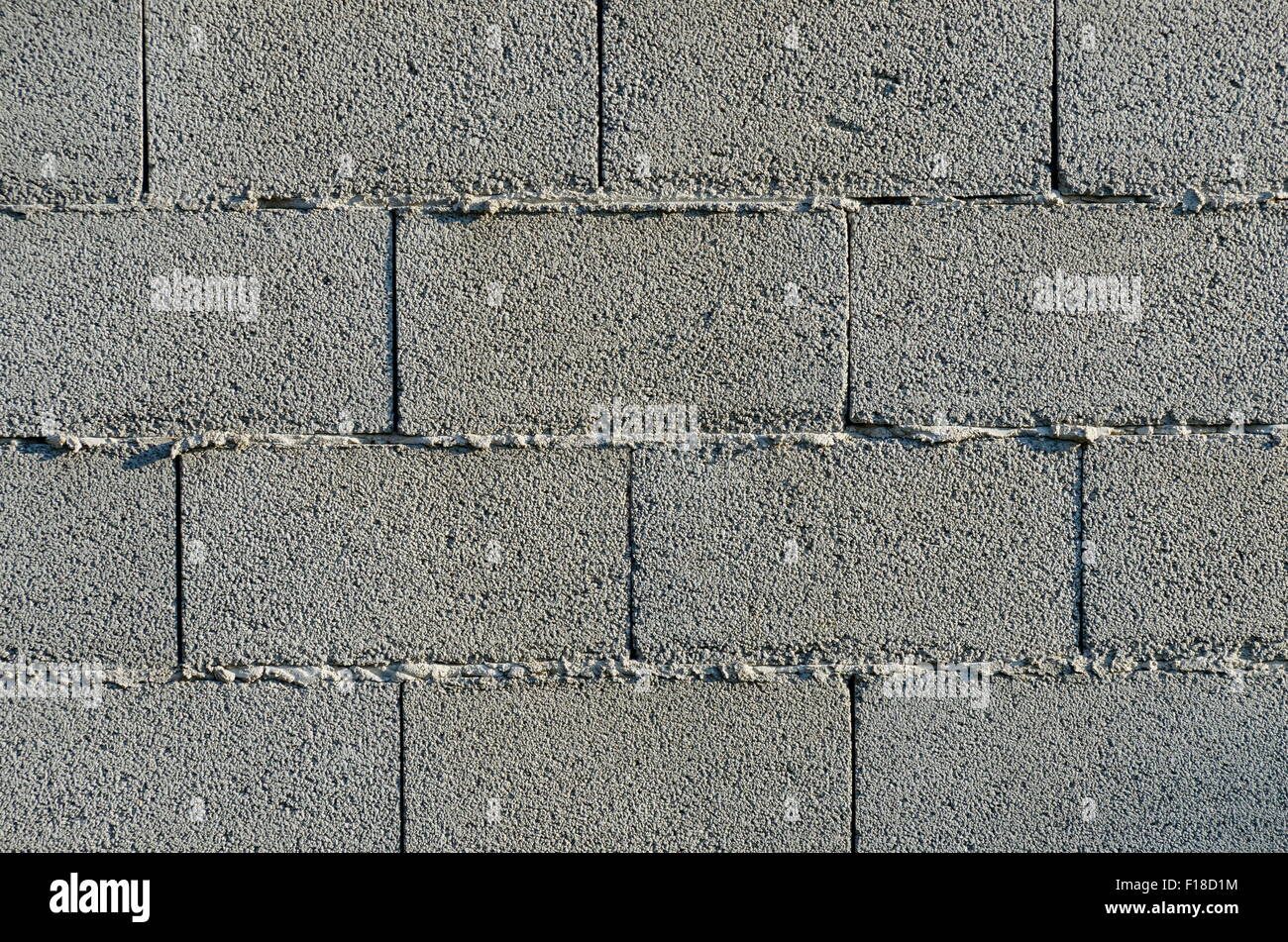 Background of new wall with concrete blocks, Bulgaria Stock Photo - Alamy