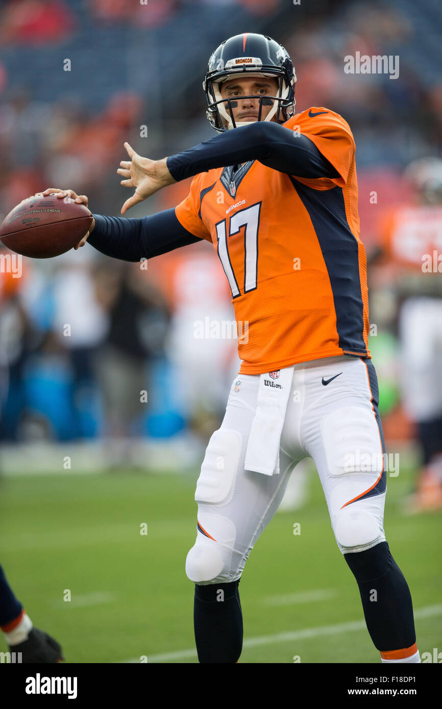August 29 2015 denver broncos hi-res stock photography and images - Alamy