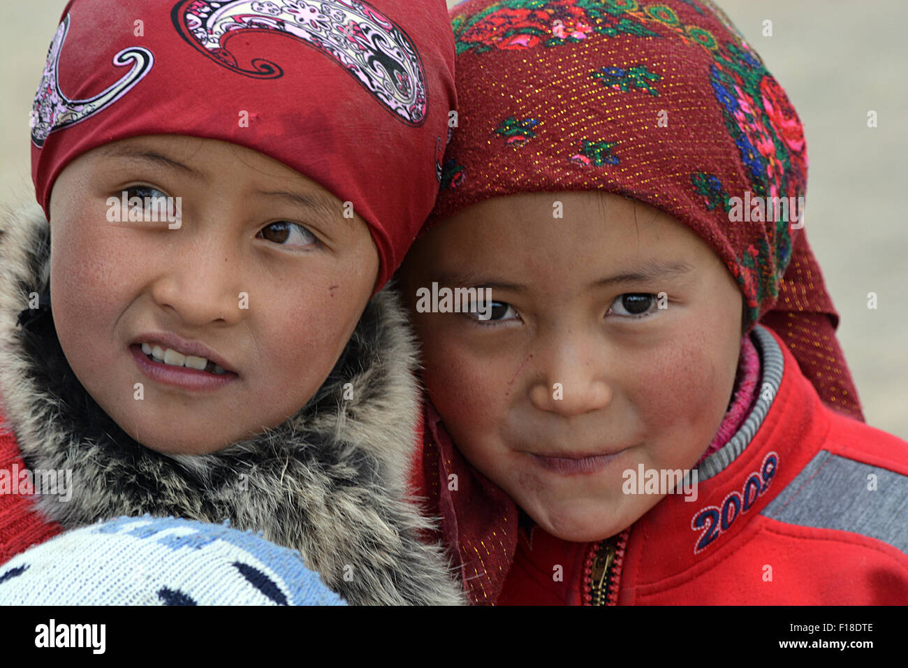 Tajikistan village children Stock Photo - Alamy