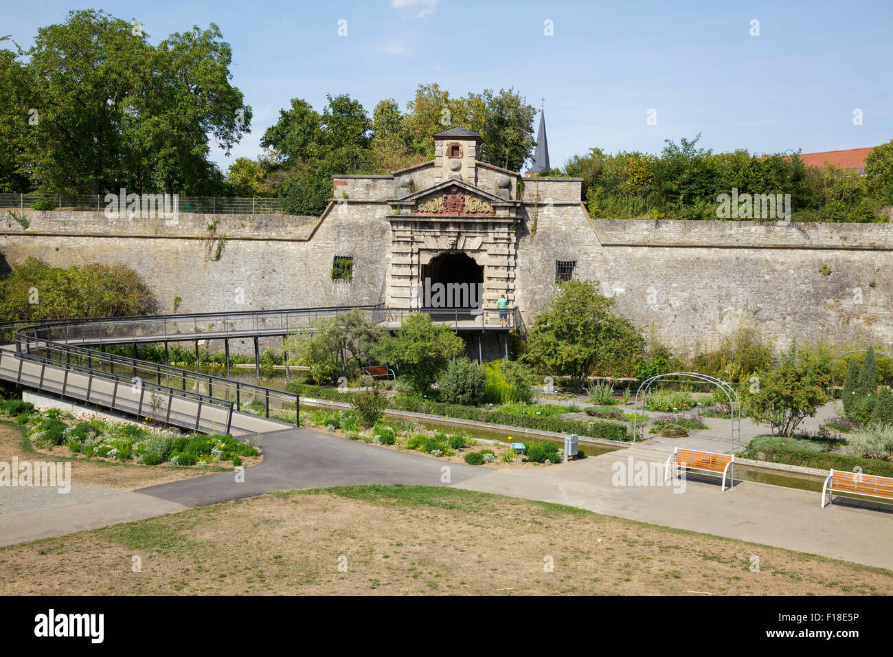 Zeller Tor Gate, Würzburg, Bavaria, Germany Stock Photo - Alamy