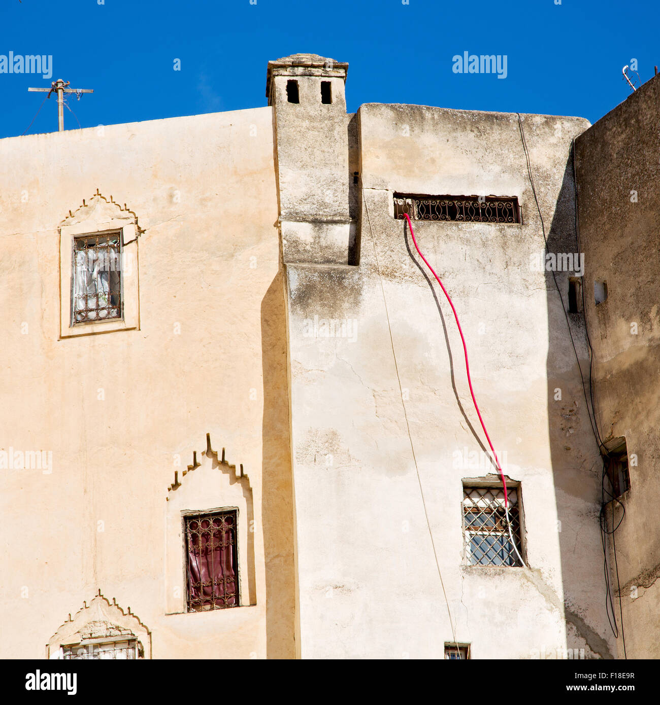 morocco land construction and history in the sky Stock Photo - Alamy