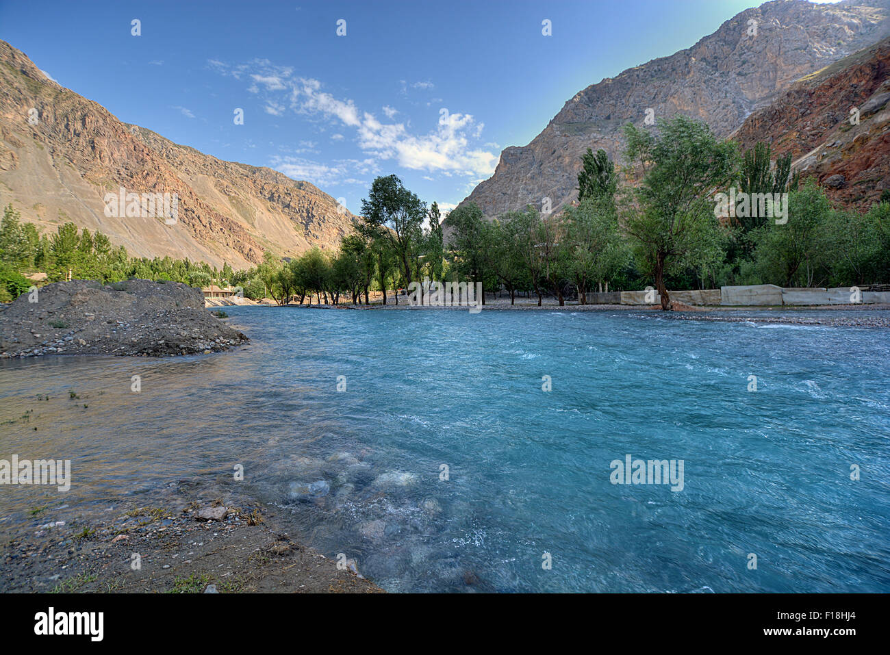 River in the Himalayas Tajikistan Collection Stock Photo - Alamy