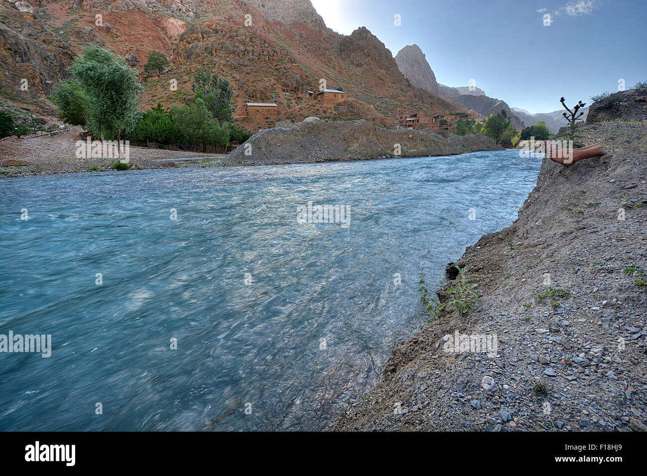 River in the Himalayas Tajikistan Collection Stock Photo - Alamy